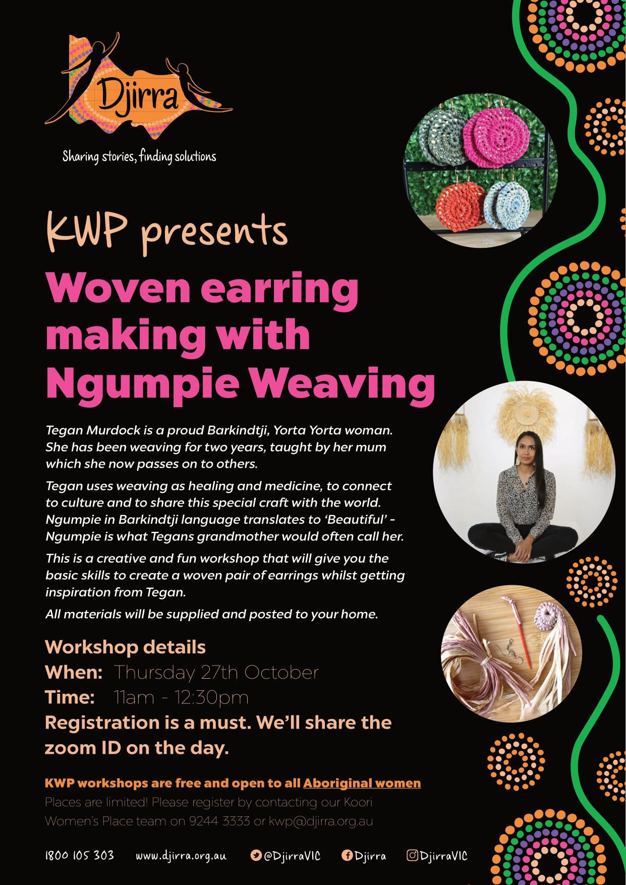 Upcoming Events | Djirra – Sharing stories finding solutions