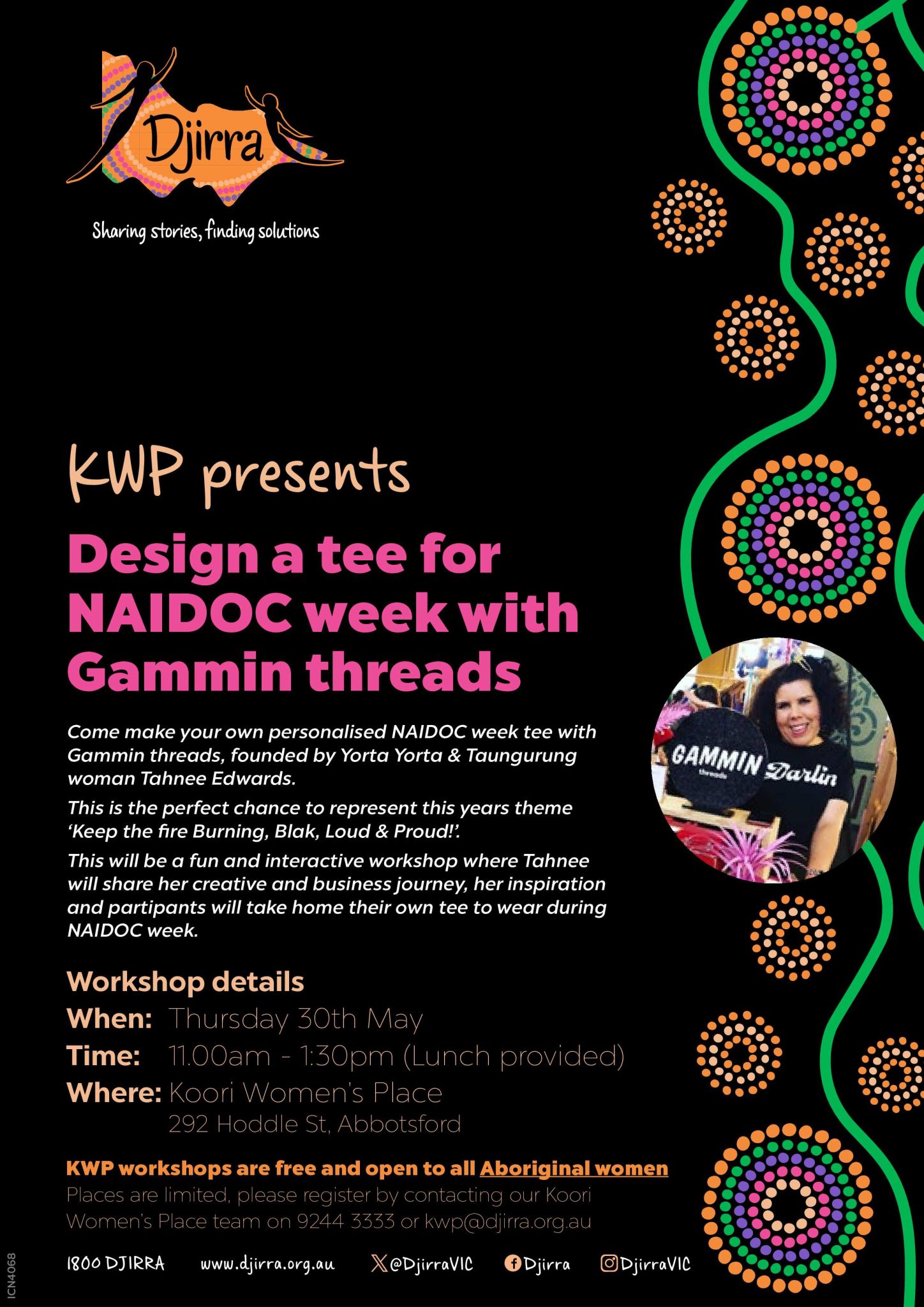 Upcoming Events | Djirra – Sharing stories finding solutions