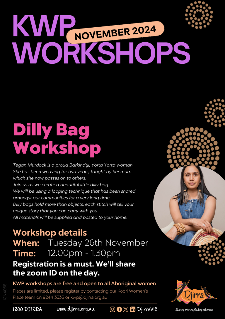 Upcoming Events | Djirra – Sharing stories finding solutions